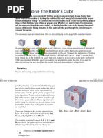 One Point Perspective Cube | PDF | Perspective (Graphical) | Space
