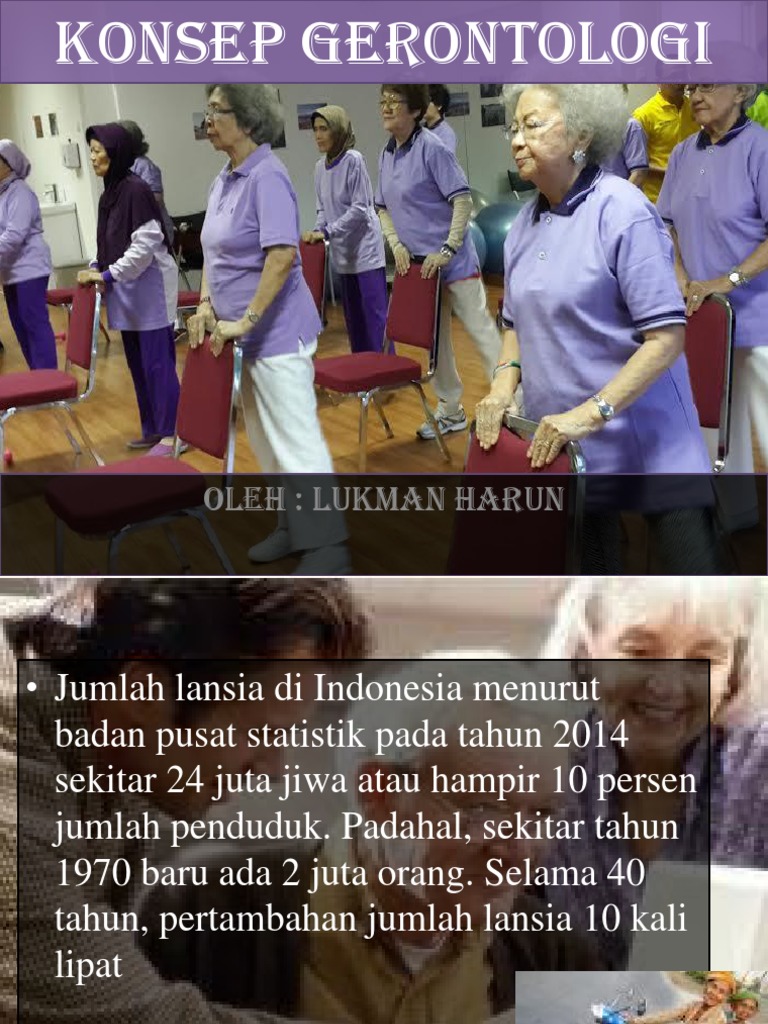 Konsep Gerontologi | PDF