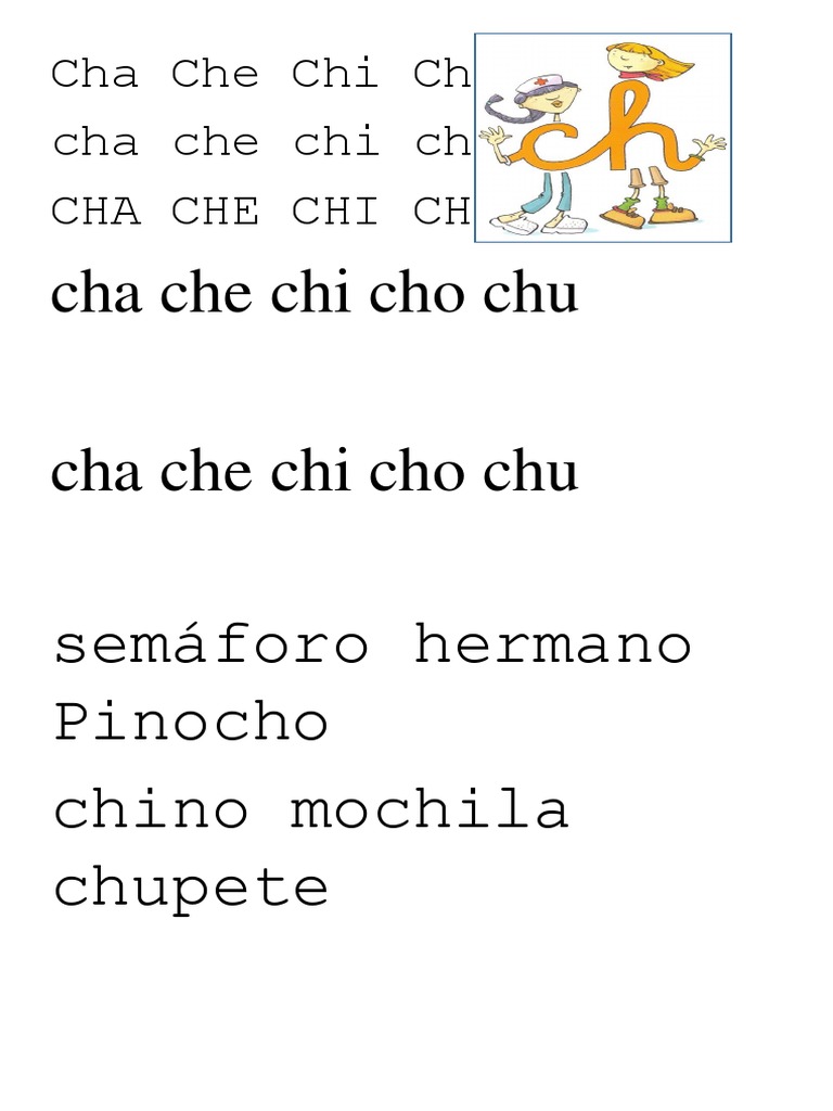 Cha Che Chi Cho Chu | PDF