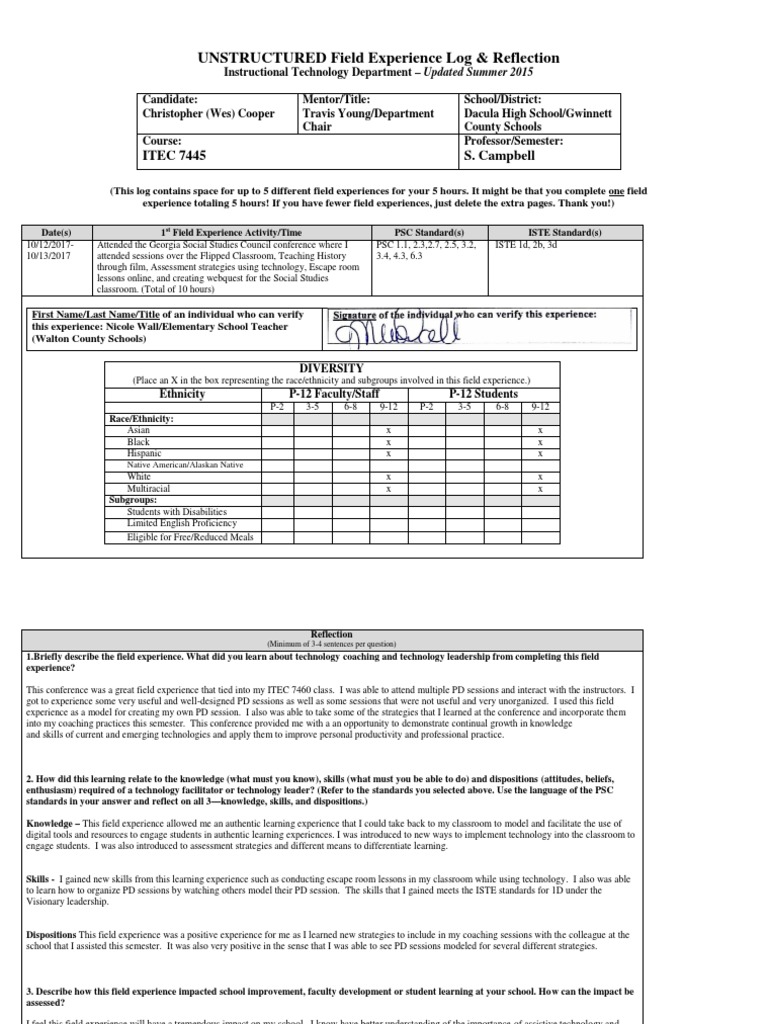 Gcss Log | PDF | Race And Ethnicity In The United States Census | Learning