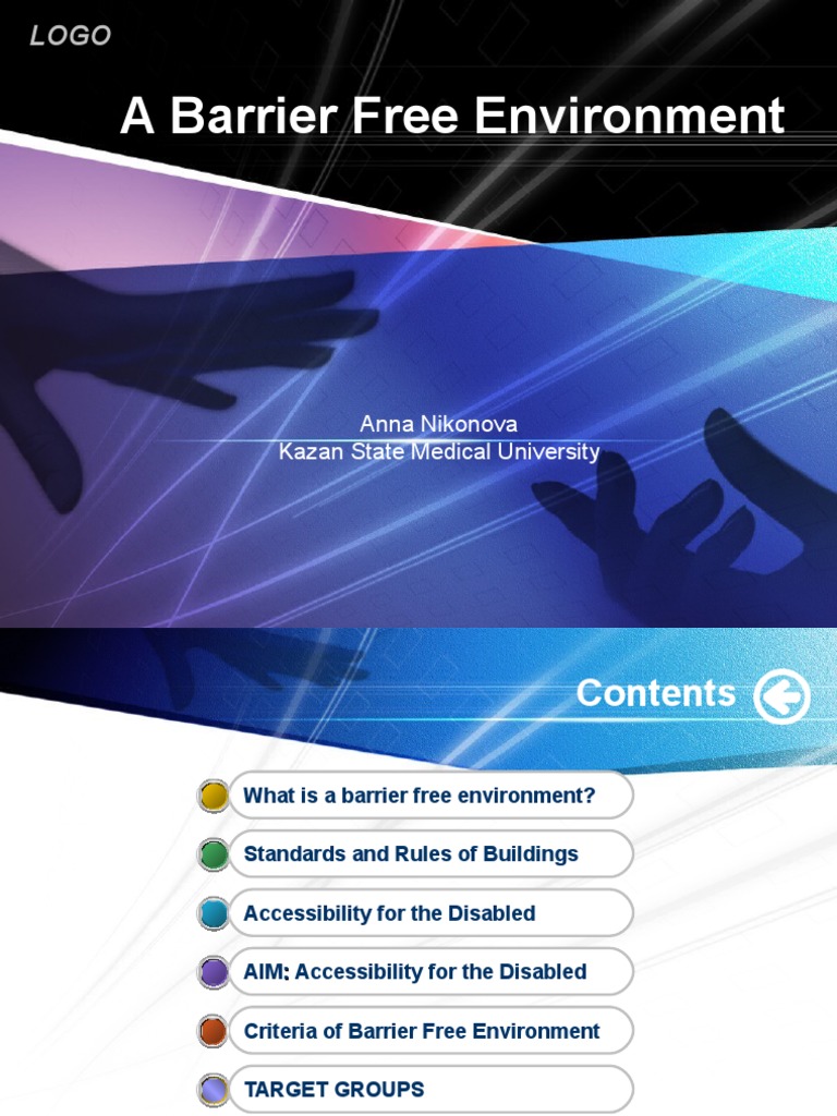 Barrier Free Environment | PDF | Accessibility | Disability