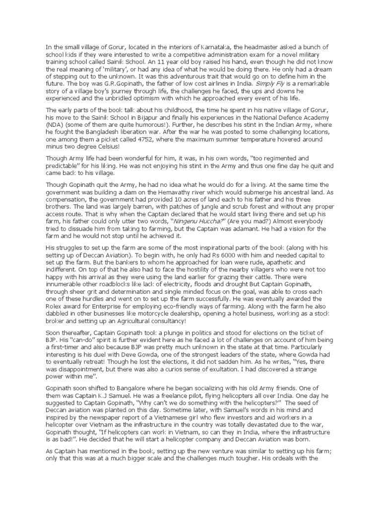 Simply Fly | PDF | Airlines | Business