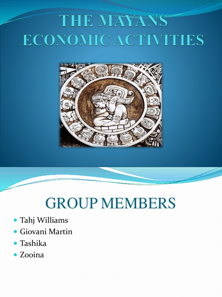 Mayan Economic Activities Overview | PDF | Maya Civilization | Civilization
