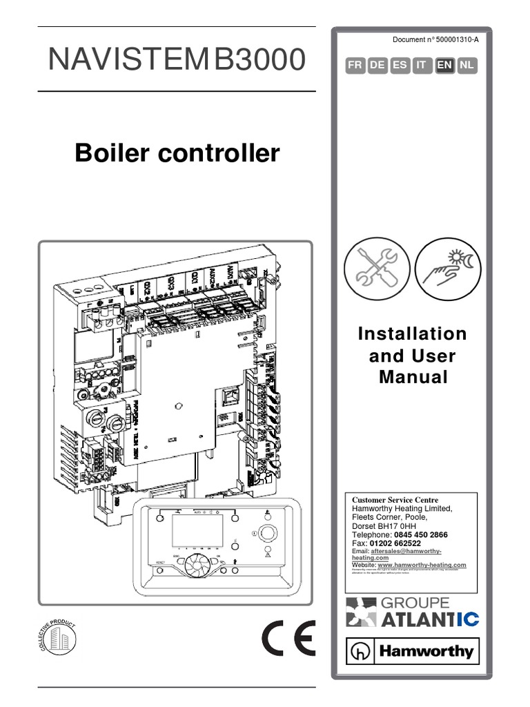 NAVISTEM B3000 Control Instruction Manual | PDF | Power Supply ...