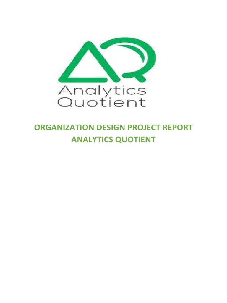 OD Project Report | PDF