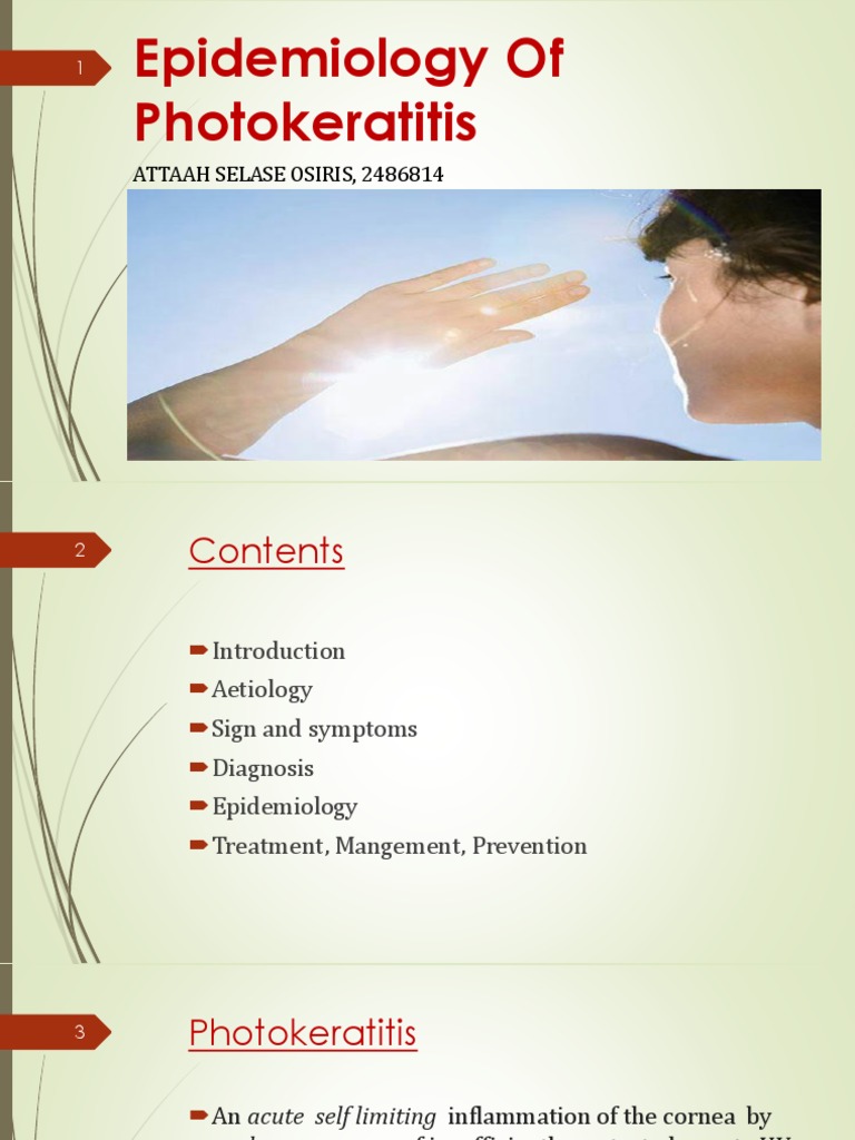 Photokeratitis | PDF | Ultraviolet | Light