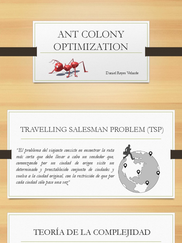 Ant Colony Optimization Model | PDF | Matemáticas discretas ...