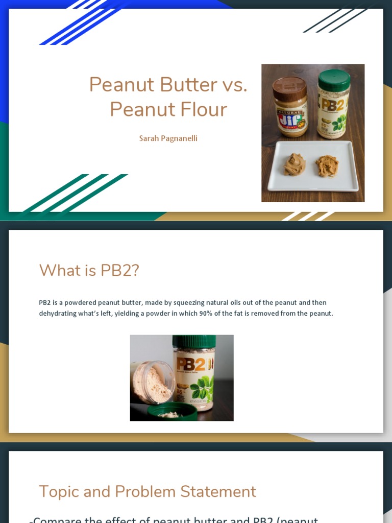 Food Science Presentation | PDF | Peanuts | Smoothie