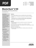 Masterglenium 7620: Full-Range Water-Reducing Admixture | PDF ...