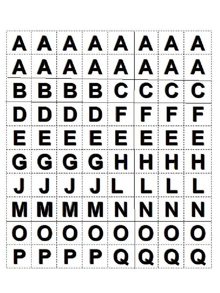 Alfabeto Movel | PDF