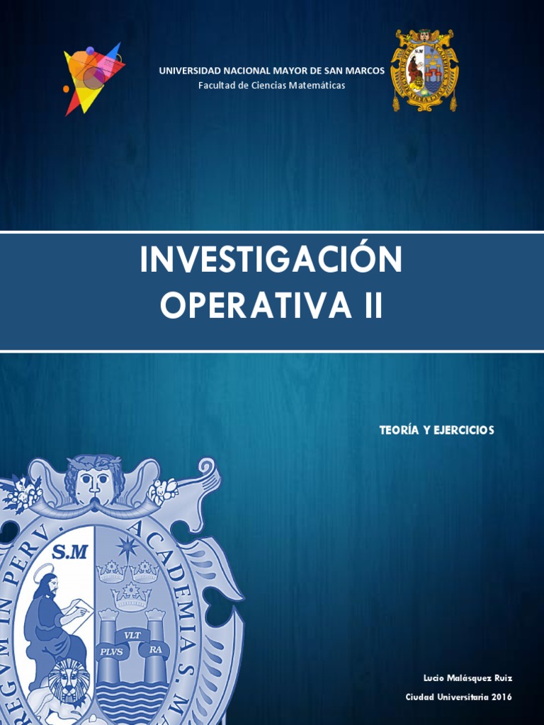 Libro -Investigacion de operaciones 2 | La investigación de operaciones ...