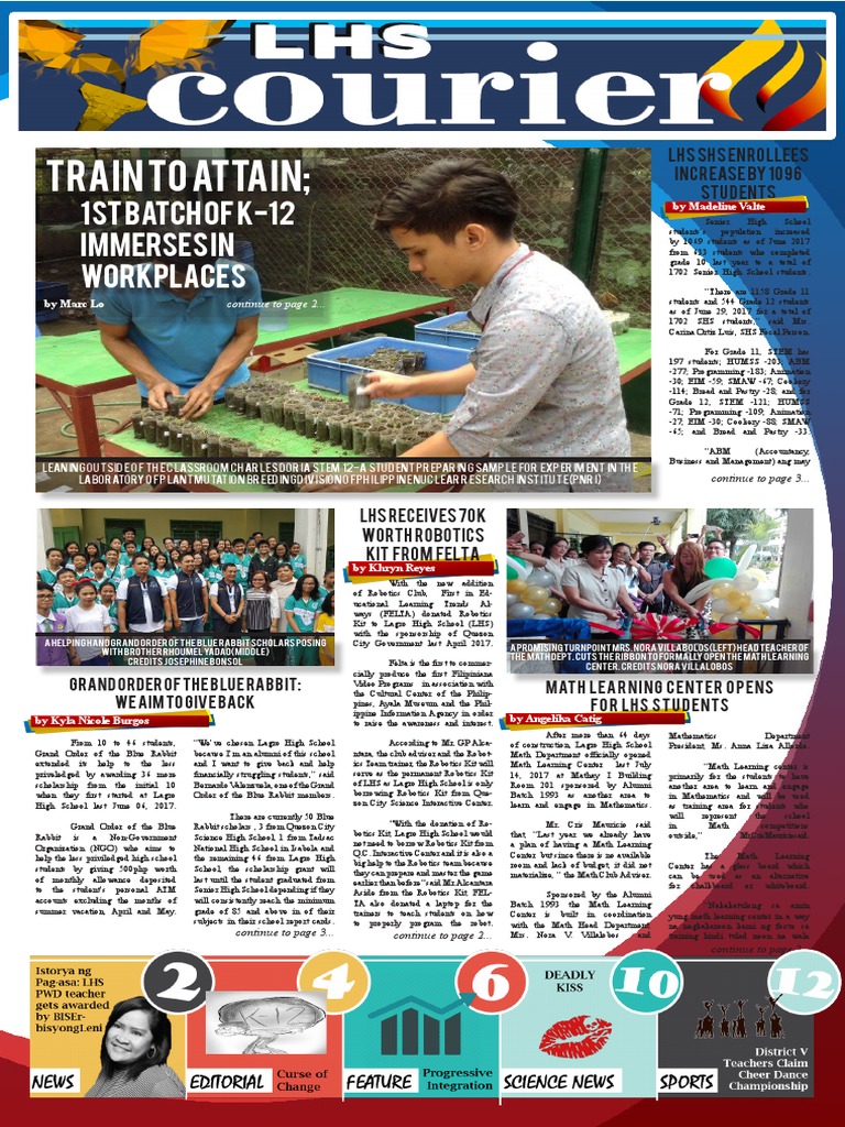 Lagro High School - School Paper (Ay. 2017-2018) | PDF