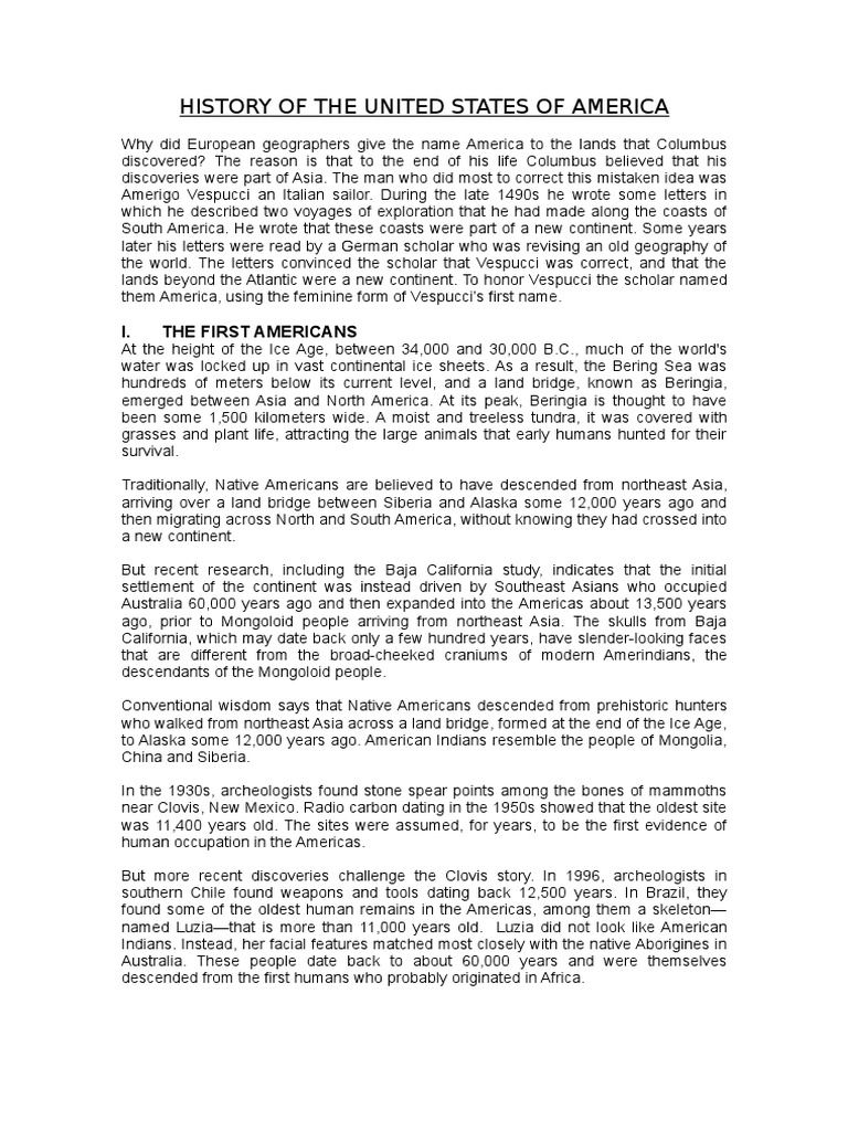 01 First American First Europeans | PDF | Exploration | Native ...