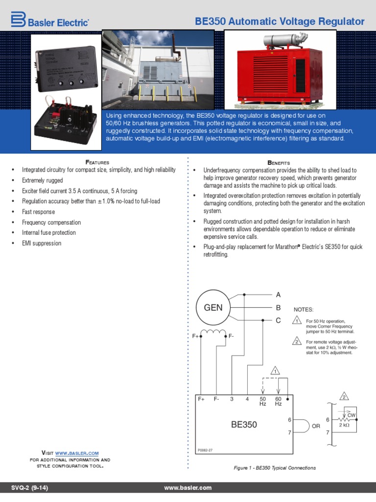 Be350 PDF | PDF | Electric Generator | Electromagnetic Interference