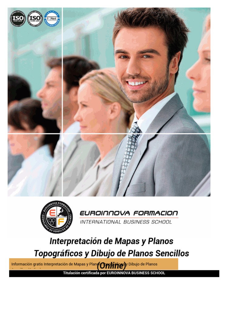 Uf0429 Interpretacion de Mapas Y Planos Topograficos Y Dibujo de Planos ...