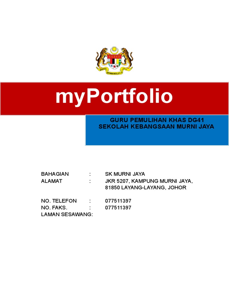 Template Myportfolio | PDF