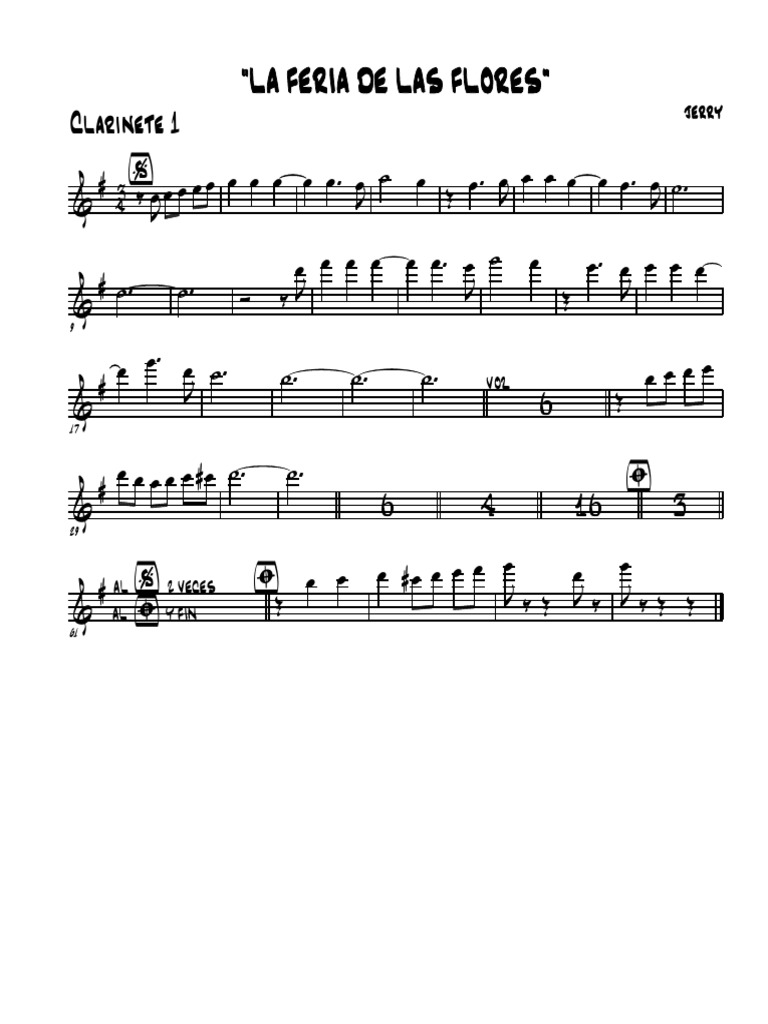La Feria de Las Flores | PDF