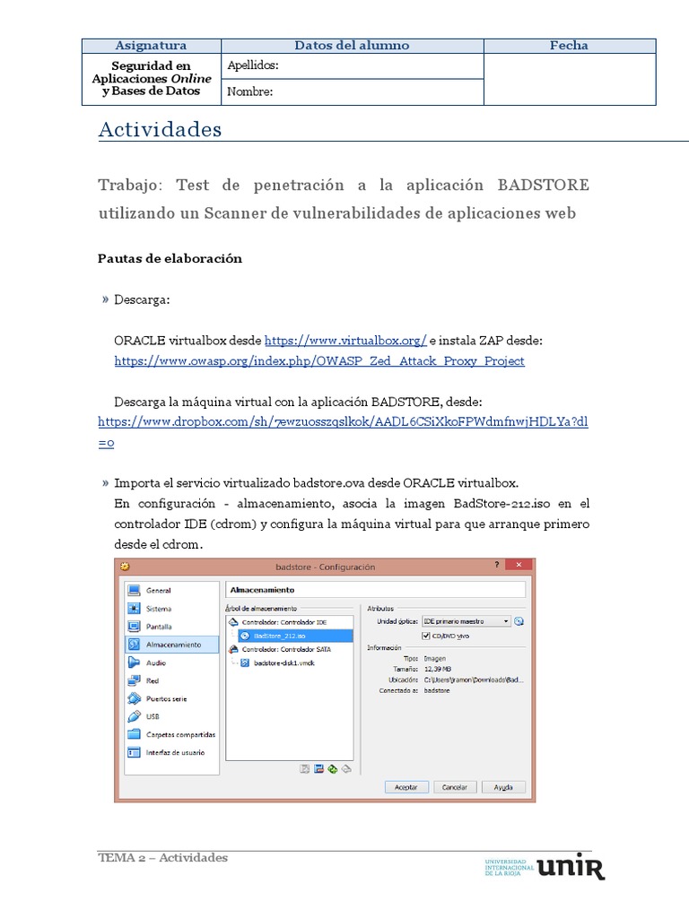 100957test de Penetración A La Aplicación BADSTORE | PDF | Dirección IP ...