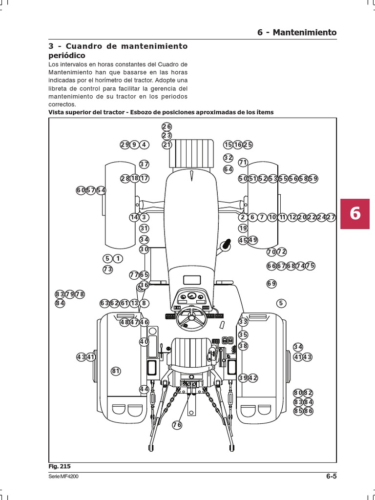 MF Serie 4200 Alta Potencia Parte7 | PDF | Eje | Bomba