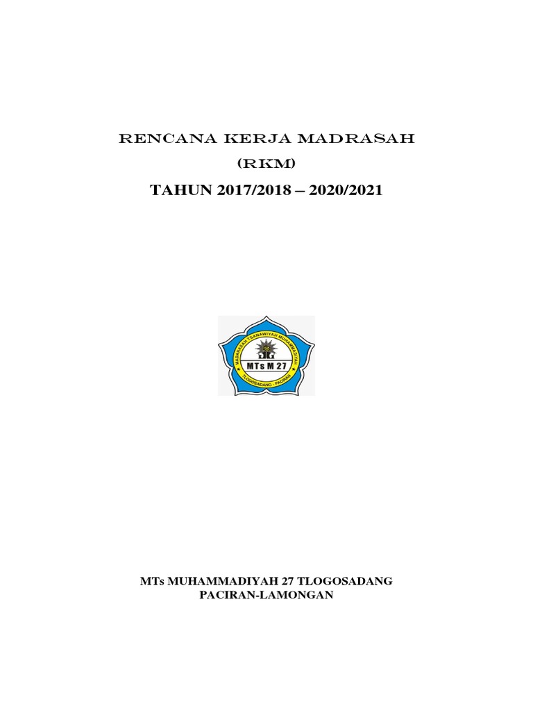 RKM MTs Muhammadiyah 27 | PDF
