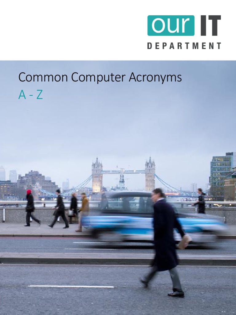 Common Computer Acronyms | PDF | Computer Network | Computer Data Storage