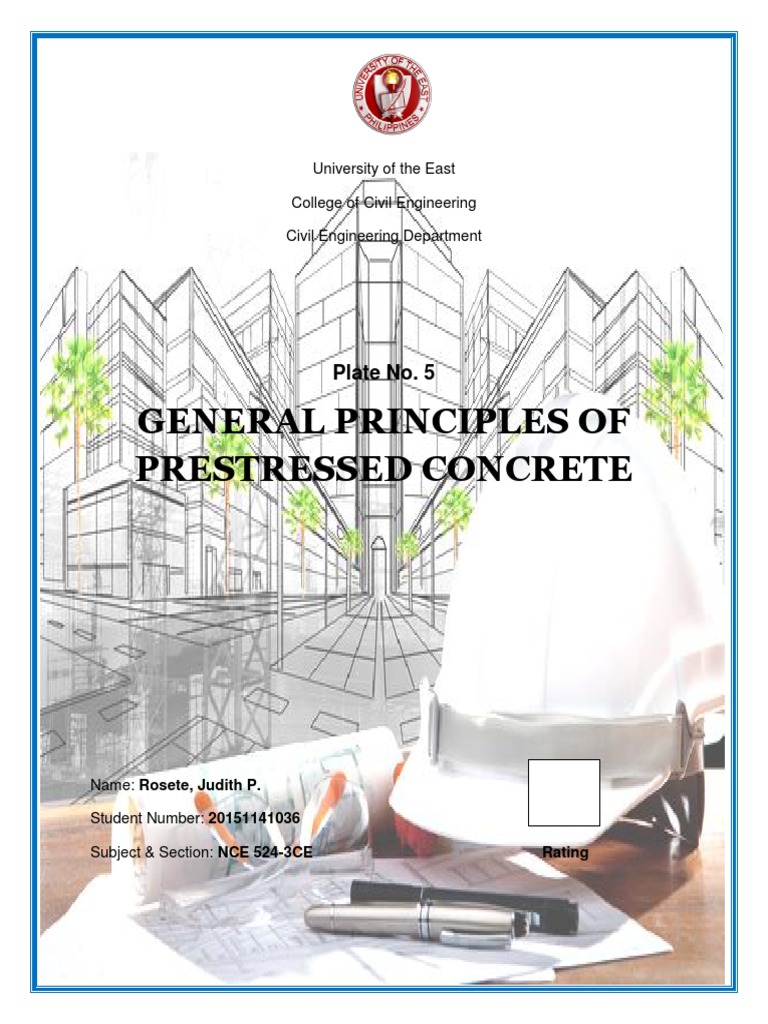 Plate5 PCD Coverpage Rev 01 | PDF | Beam (Structure) | Prestressed Concrete