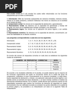 Escala de Memoria de Wechsler | PDF