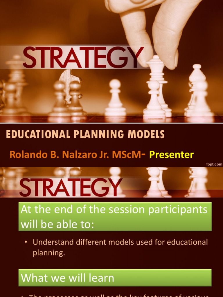 Planning Process Model | PDF