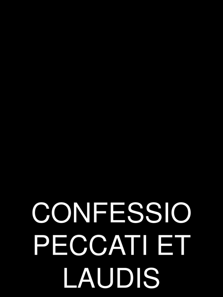Day 2 - Confessio Peccati Et Laudis | PDF | Chastity | Confession ...
