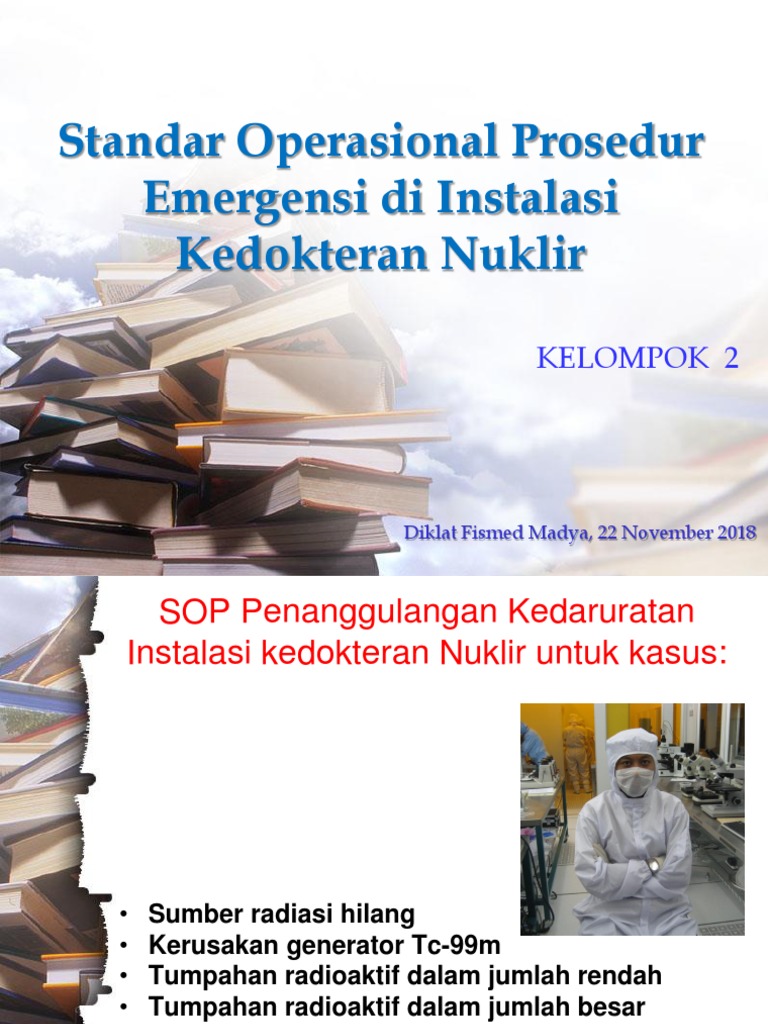 SOP Emergensi Instalasi Kedokteran Nuklir | PDF