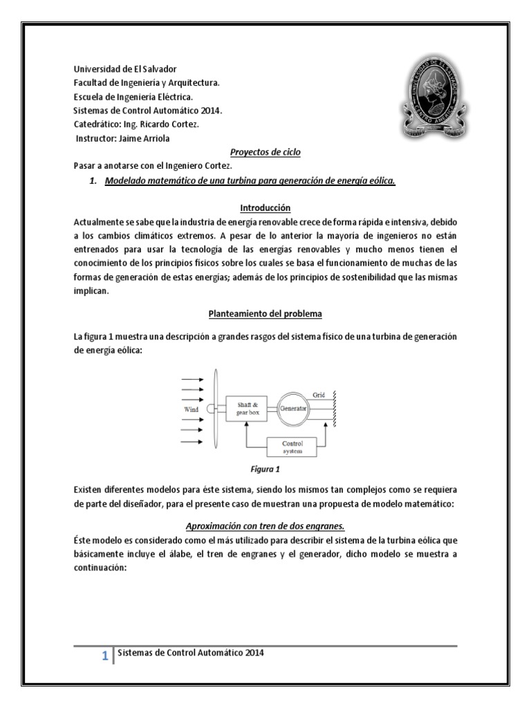 Péndulo Simple Invertido | PDF | Energía eólica | Ingeniería