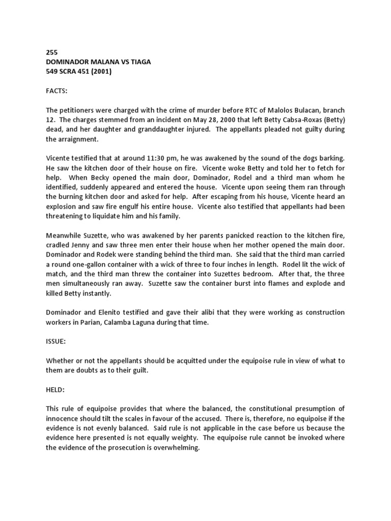 Case Digest Partial | PDF | Insanity Defense | Burden Of Proof (Law)