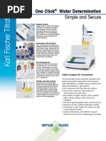 Mettler Toledo C20-C30 Coulometric Titrator Datasheet | PDF | Usb ...