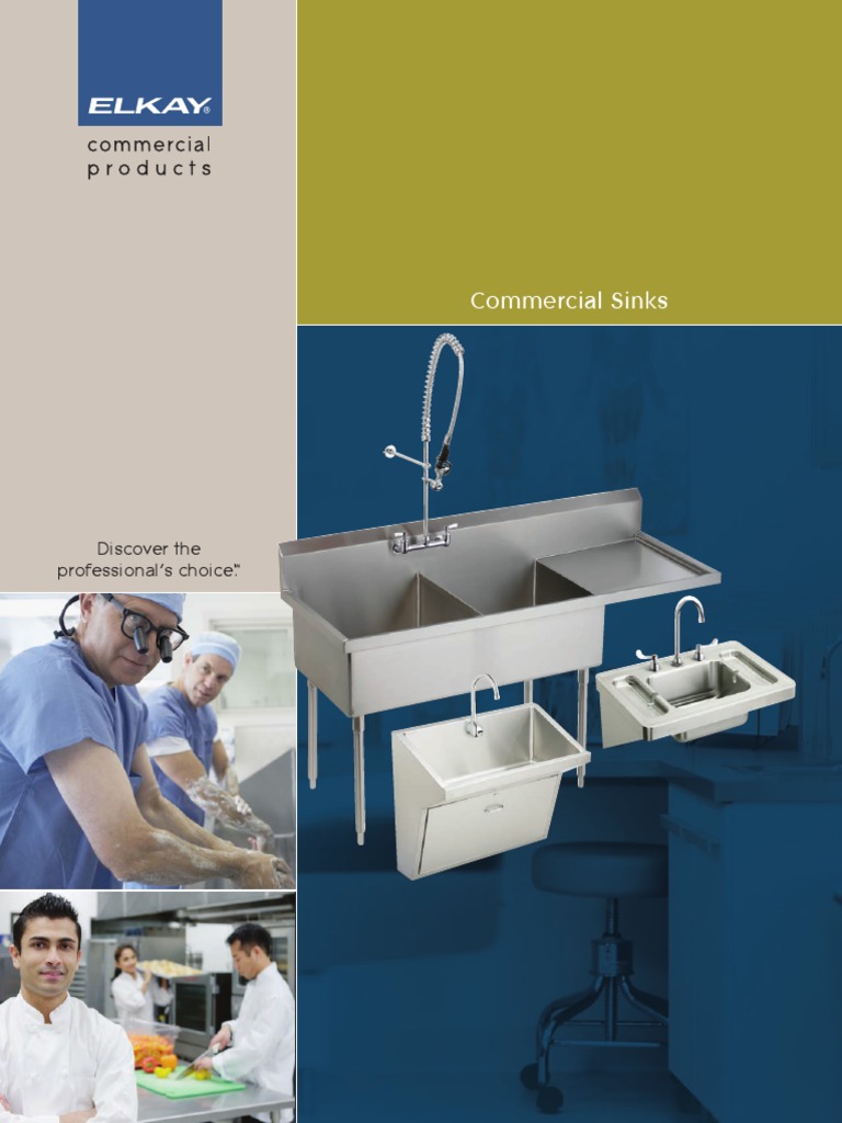 Elkay Sink Catalog-2!17!16 | PDF | Sink | Tap (Valve)