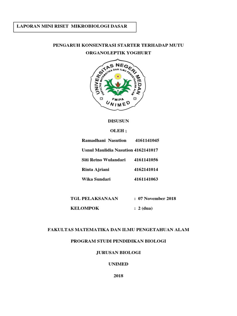 Mini Riset Unimed | PDF