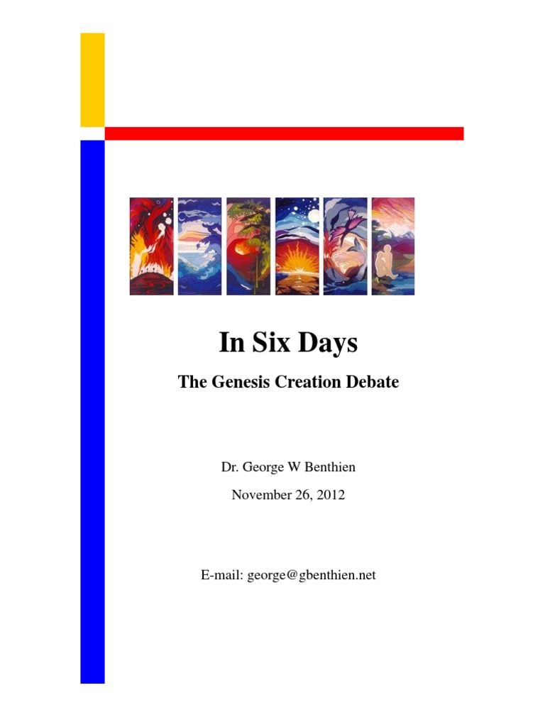 Genesis Creation Debate: Major Views on the Six Days | PDF | Genesis ...