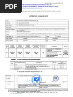 Joint Inspection Report Format | PDF | Mechanical Engineering | Nature