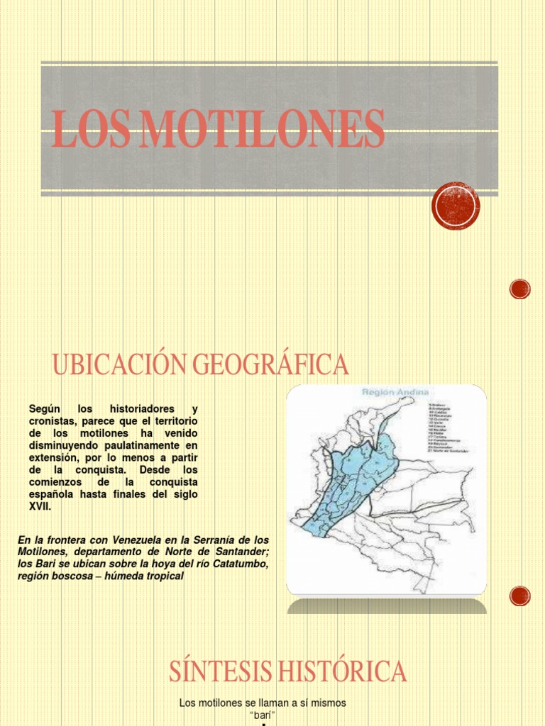 La cultura de los Motilones: aspectos geográficos, económicos, sociales ...