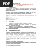Factores CHATTO en la conservación alimentaria | PDF | Alimentos | Oxígeno