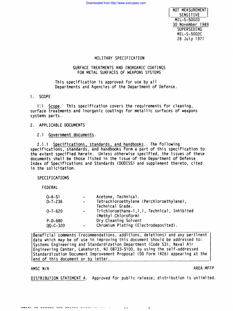 Everyspec Technical Documents Downloads | PDF