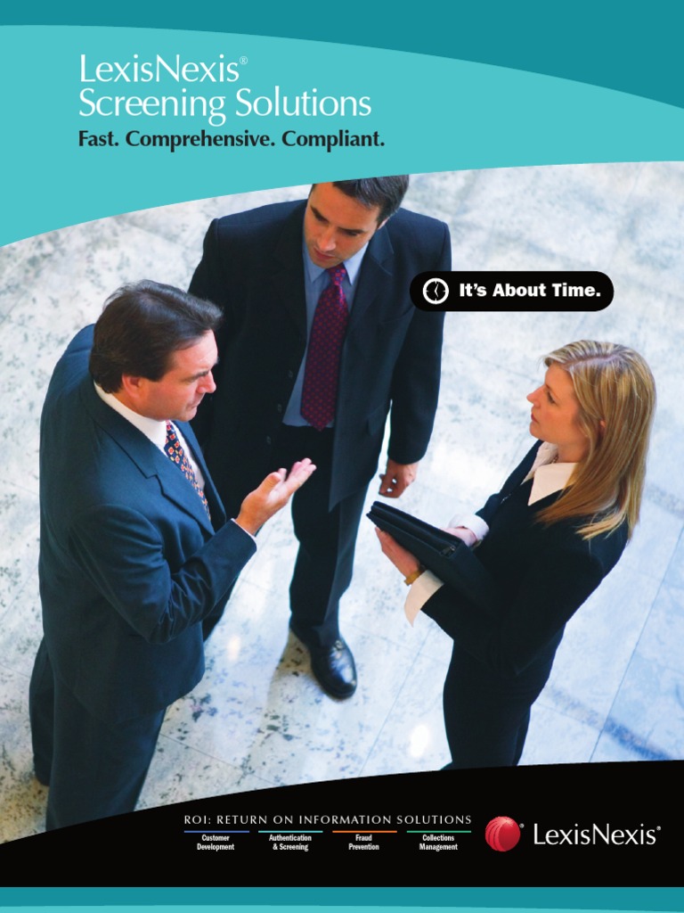LexisNexis Background Screening Solutions | PDF | Background Check ...