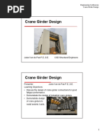 Design of Underhung Hoist and Crane Girders Handout 2per | PDF | Beam (Structure) | Fatigue ...