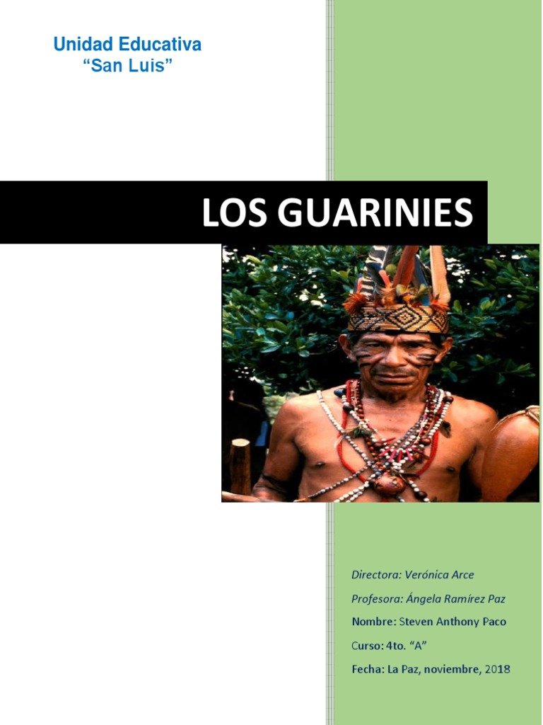 Historia y Cultura Guaraní | PDF | Agitación | Cultura (general)