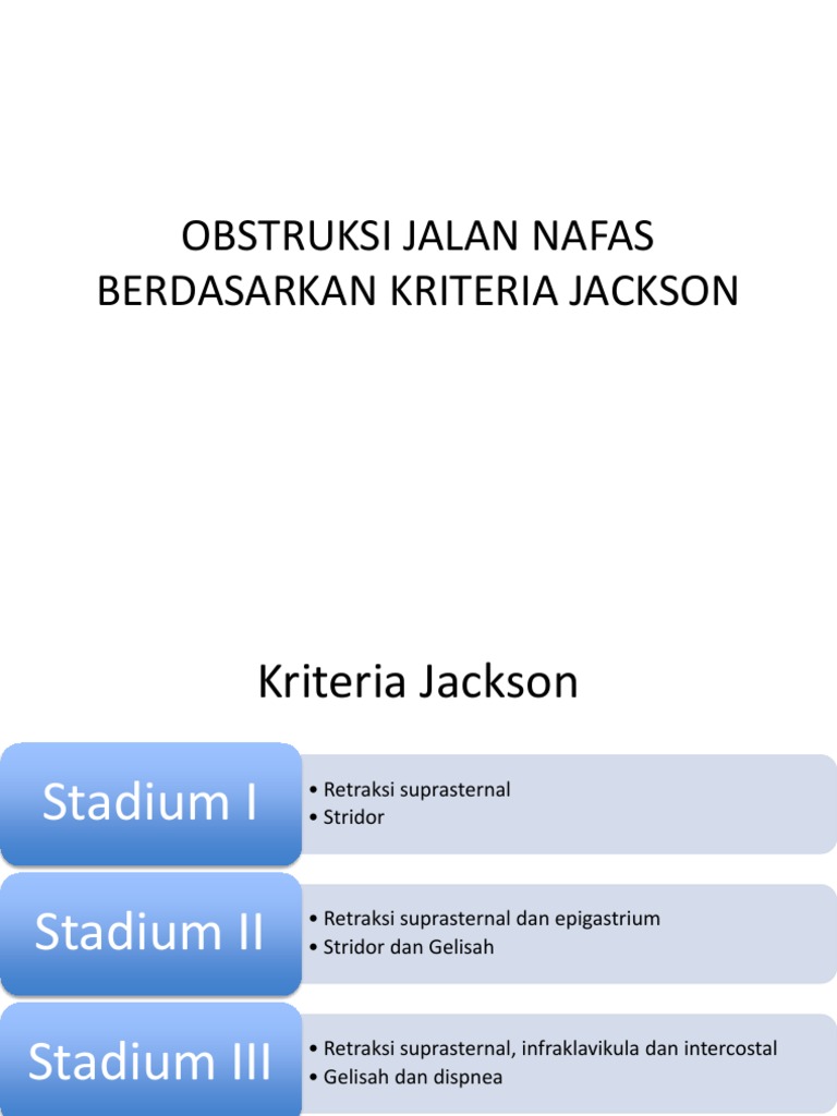 Kriteria Jackson | PDF