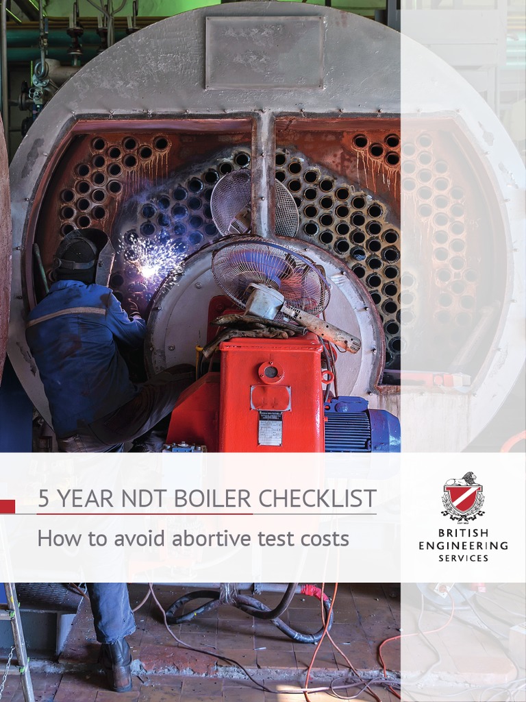 NDT-boiler-inspection-checklist | Welding | Boiler