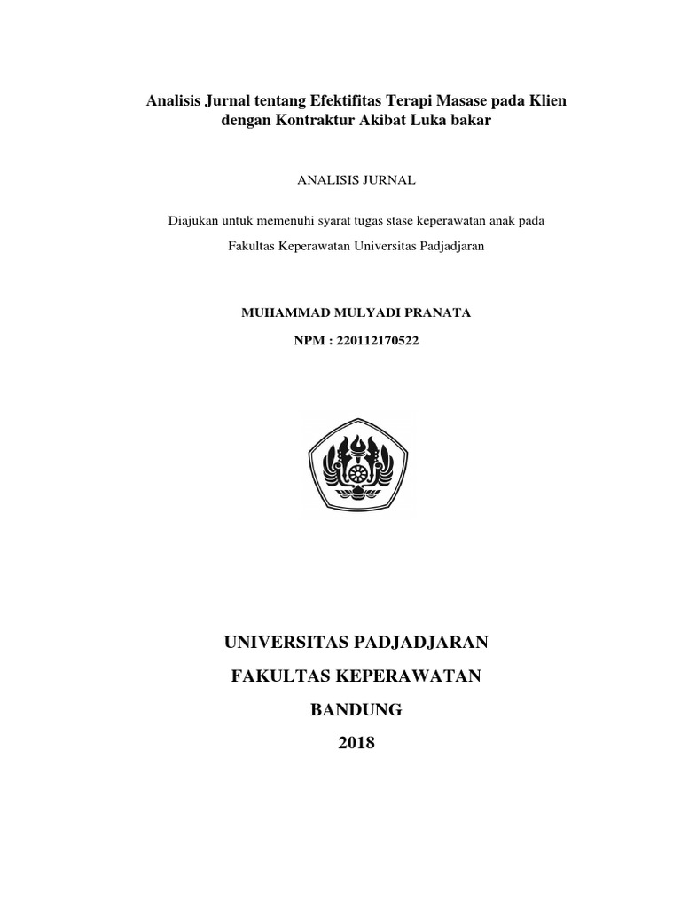Analisis Jurnal EBP Anak | PDF