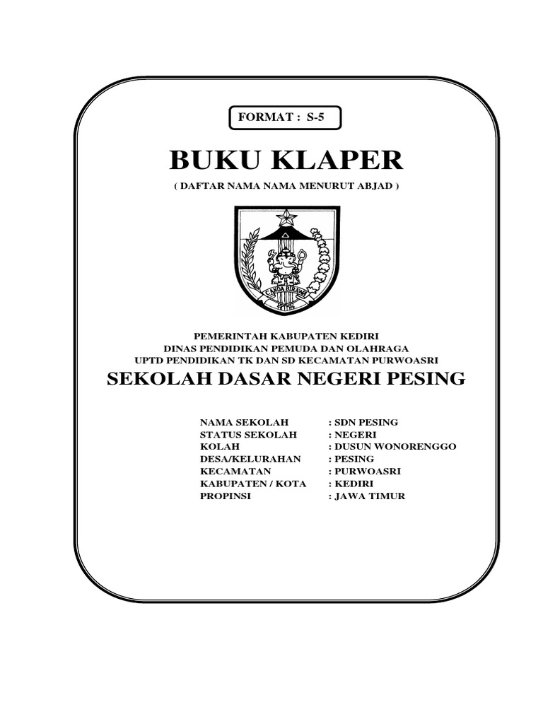 Buku Klaper (S - 5) | PDF