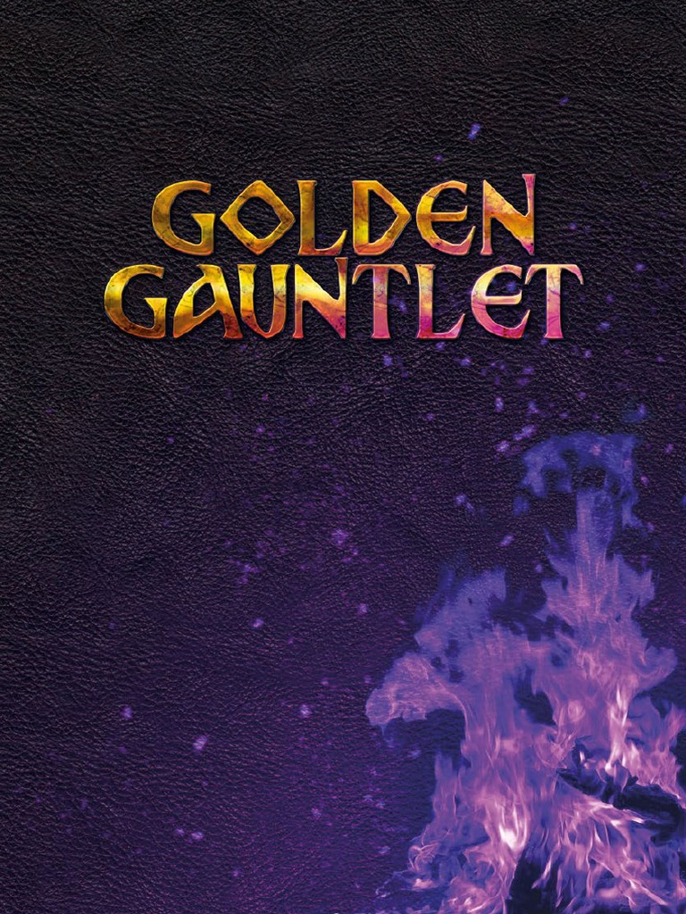 Suplemento de Juego: Golden Gauntlet | PDF | Ocio