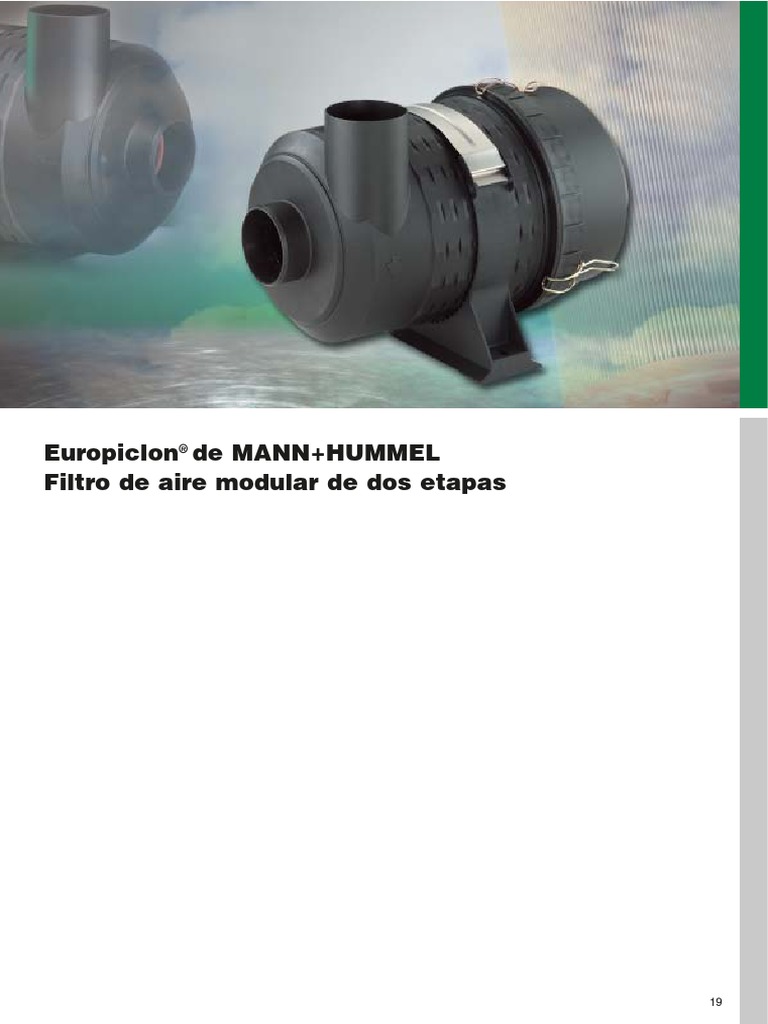 Catalogo Europiclones MANN | PDF