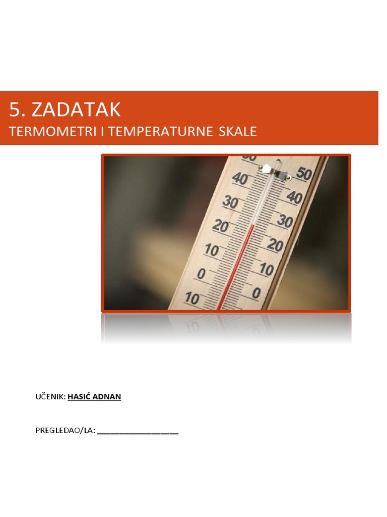 Termometri | PDF